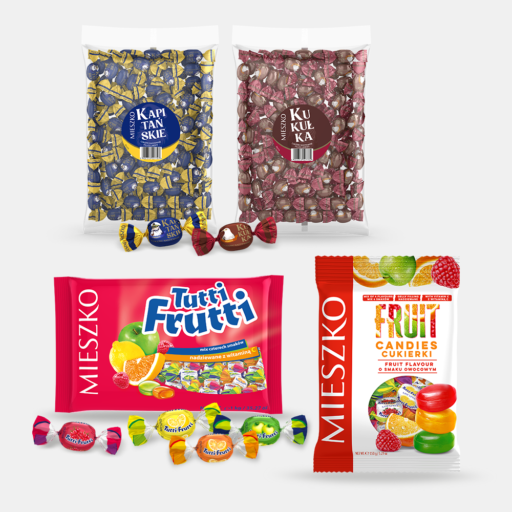 Cukierki nadziewane – Mieszko SA • Polski producent słodyczy