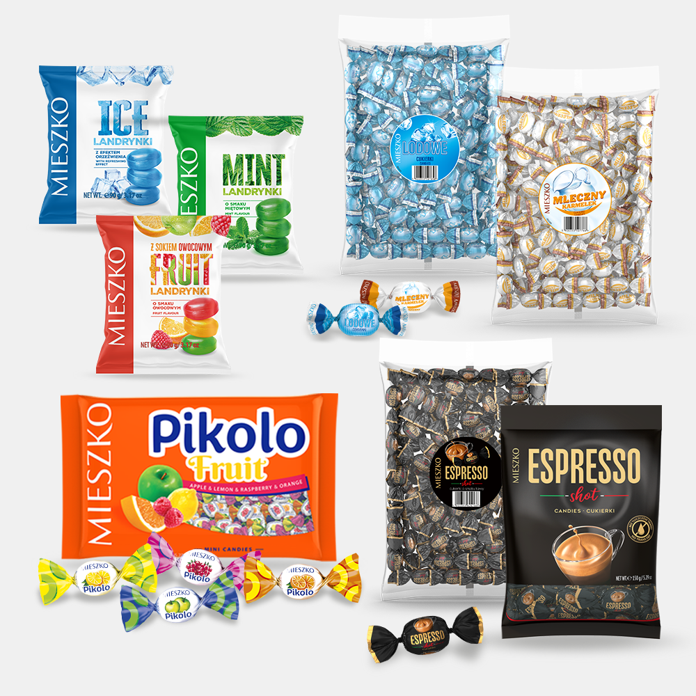 Cukierki tradycyjne – Mieszko SA • Polski producent słodyczy