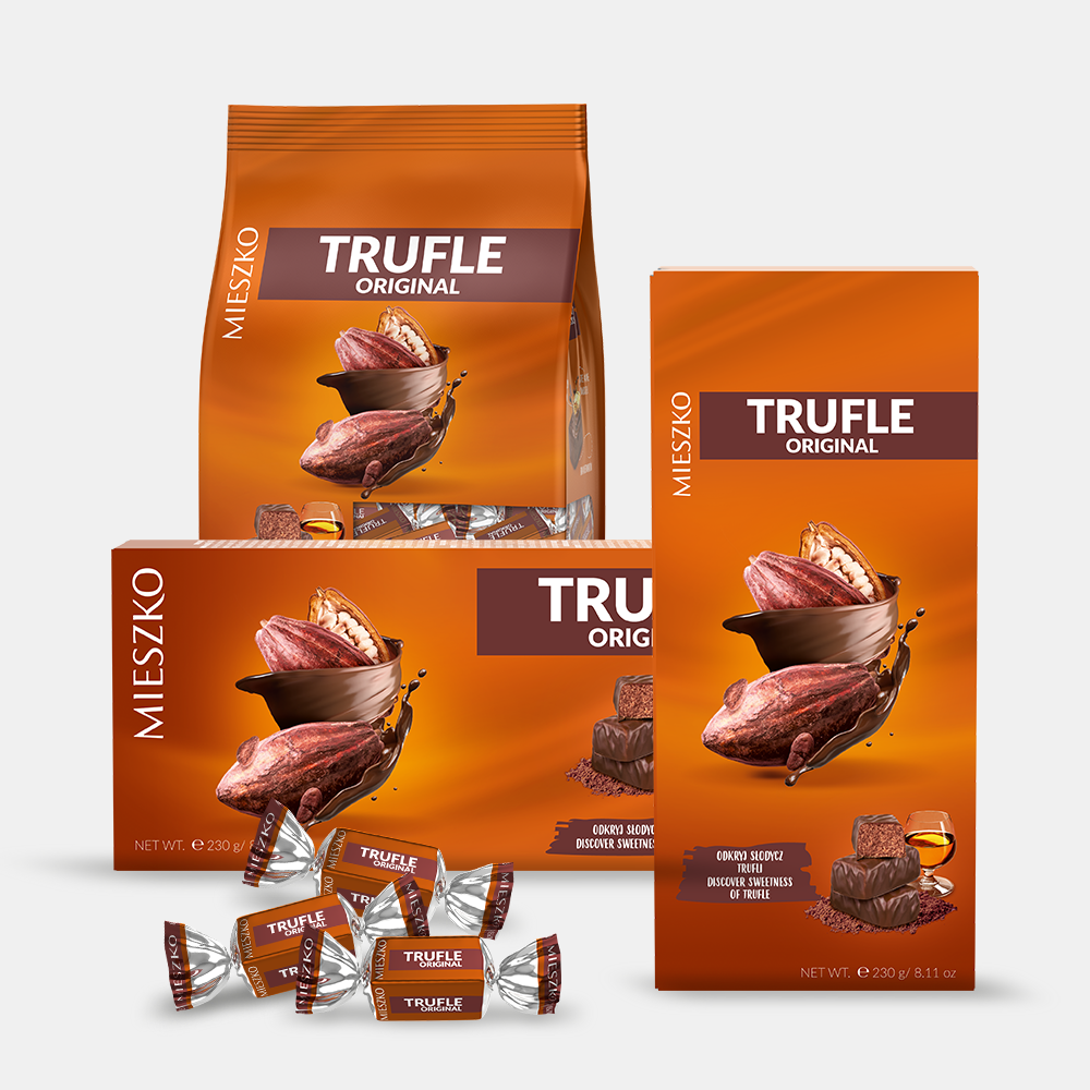 Trufle – Mieszko SA • Polski producent słodyczy